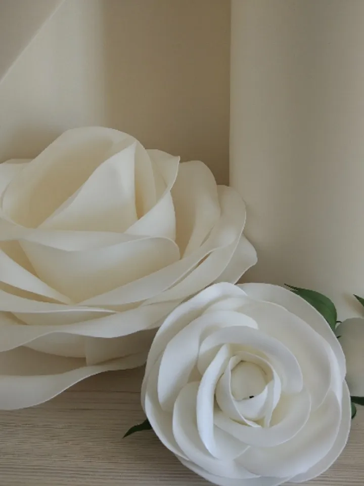 Isolon, izolon material for giant flowers, diy wedding flowers, making ...