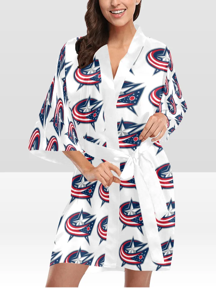 Columbus Blue Jackets Kimono Robe $89.97 | Buy online with delivery