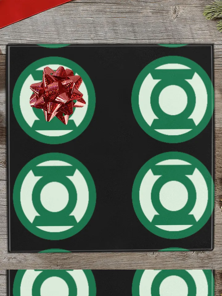 Green Lantern Gift Wrapping Paper $30.00 | Buy online with delivery