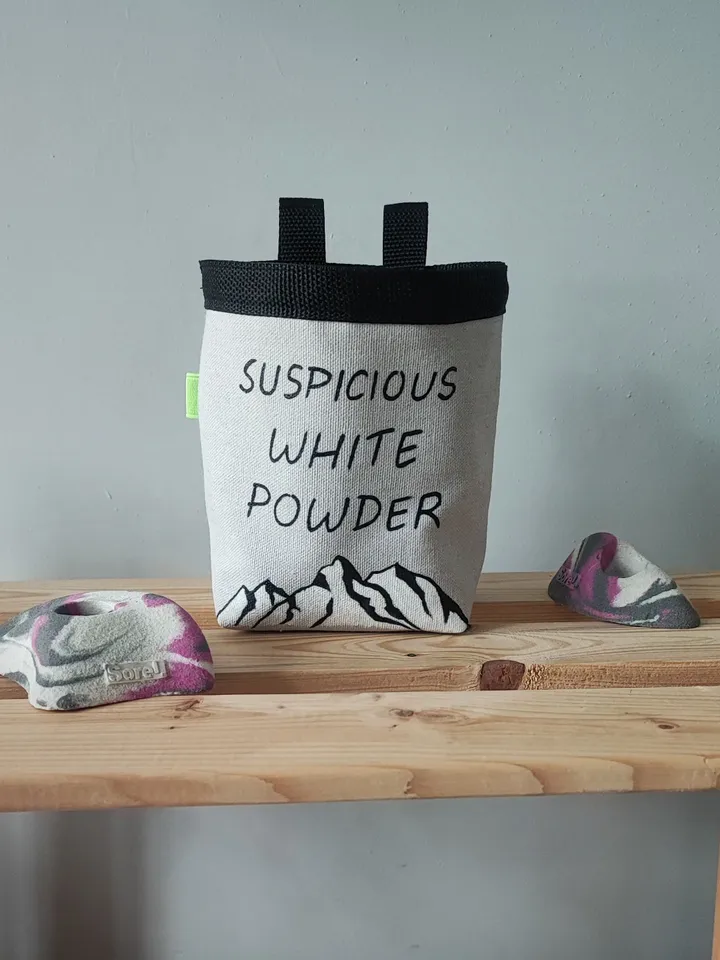 Chalk bag Suspicious white powder for rock climbing $49.90 | Buy online ...