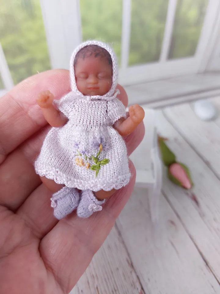 Miniature clothes for mini Silicone Zuru baby doll $55.00 | Buy online ...