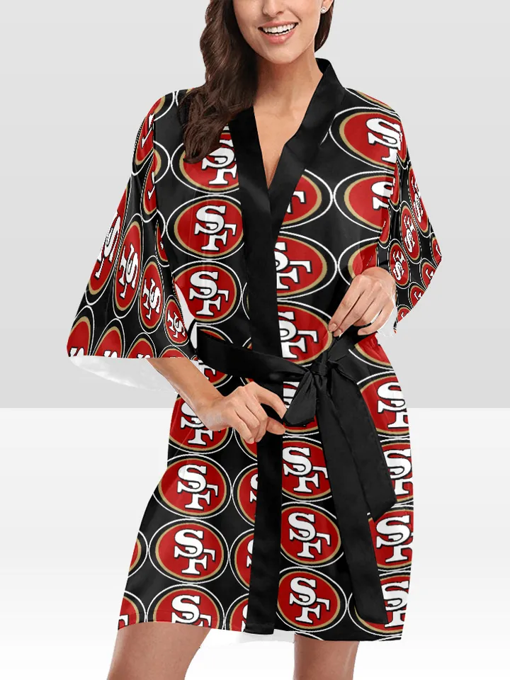 San Francisco 49ers Kimono Robe $89.97 | Buy online with delivery