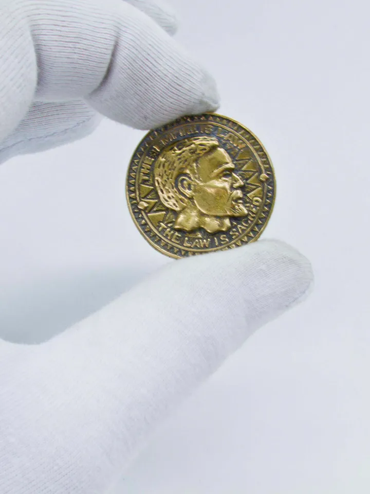 Skyrim Coin / Elder Scrolls Inspired Skyrim / imperial Septim / Brass ...