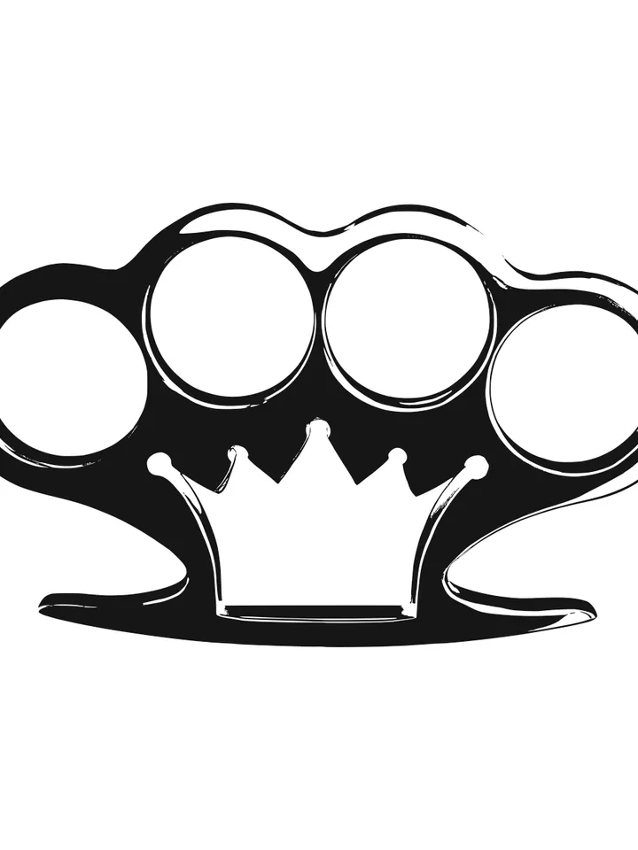 Brass Knuckles Svg, Fighting Svg, Brass Knuckles Clipart, Knuckles Svg ...