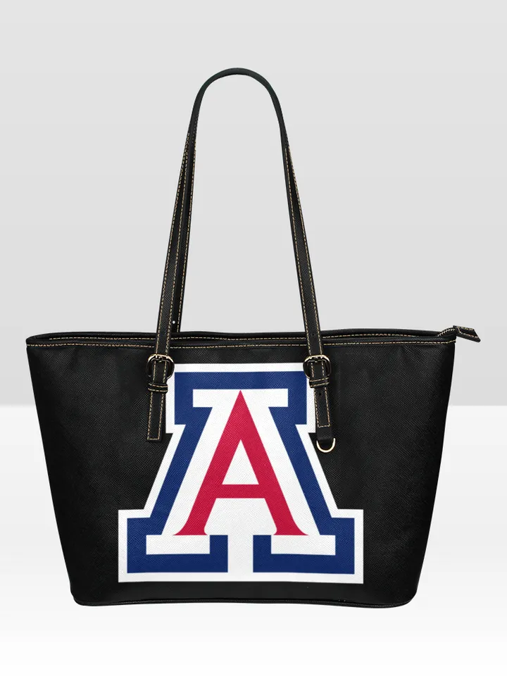 Arizona Wildcats Leather Tote Bag $60.00 | Buy online with delivery