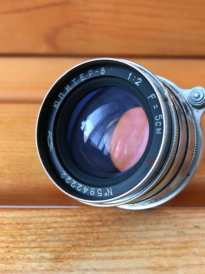 JUPITER 8 Red P USSR Lens F 2/50 mm for M39 L39 mount FED Zorki Leica №5942222 $40.00 | Buy ...