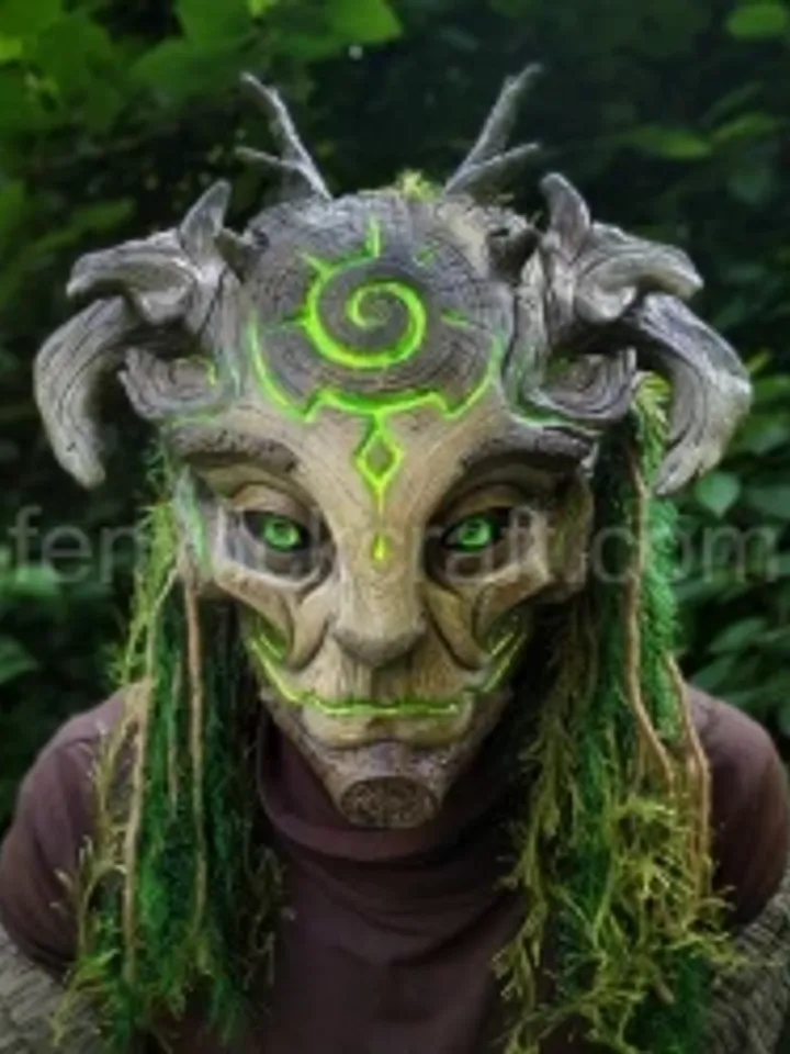 Forest Spirit Mask – Dweller Magic Forest $640.00 | Buy online with ...