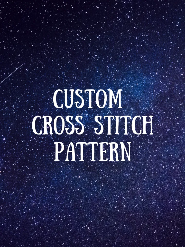 Custom cross stitch patterns $30.00 | Buy online with delivery