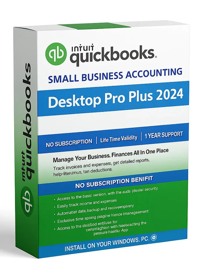 Intuit Quickbooks Desktop Pro 2024 - No Subscription $99.00 | Buy ...