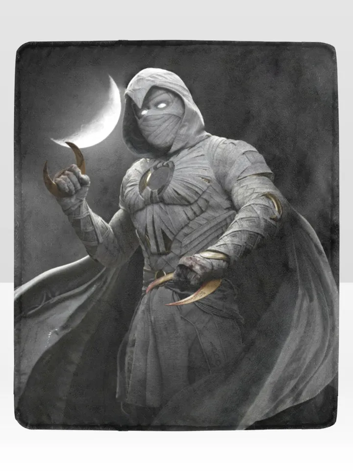 Moon Knight Blanket Lightweight Soft Microfiber Fleece $54.00 | Buy ...