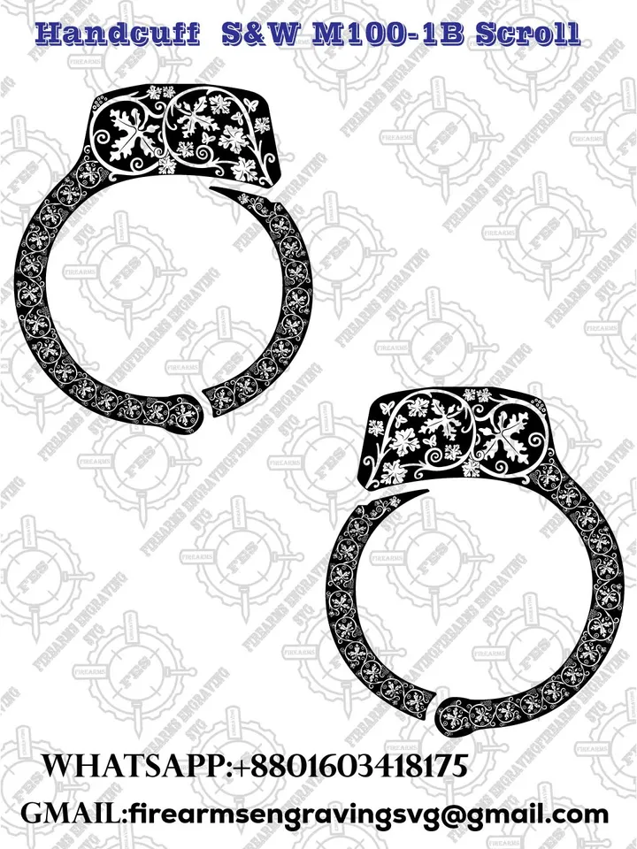 Handcuff S&W M100-1B Scroll