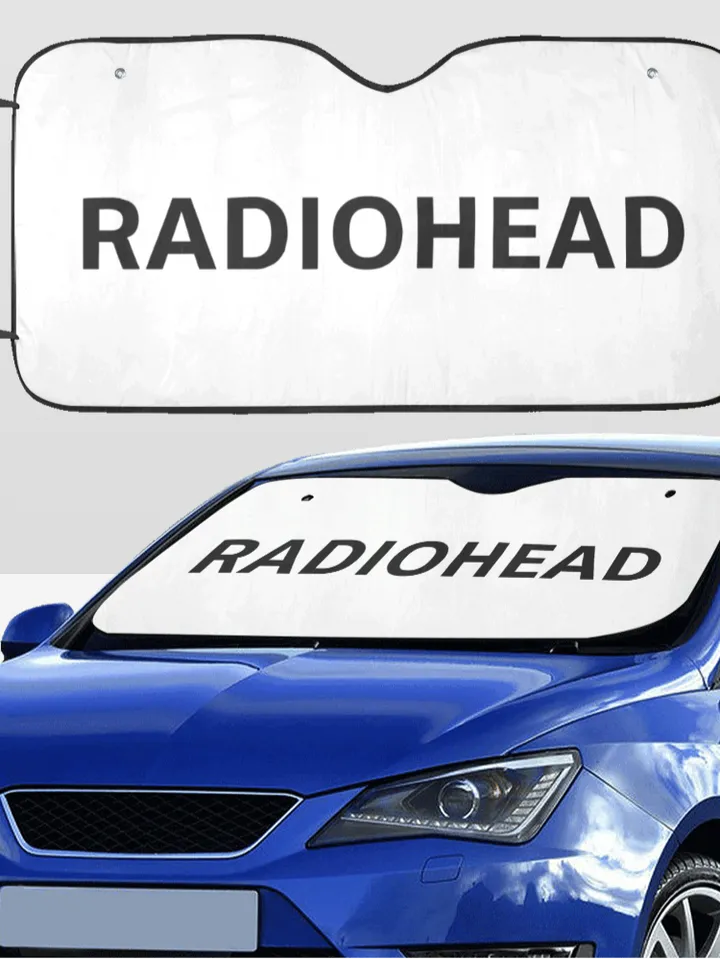 Radiohead Car Sunshade $48.00 | Buy online with delivery