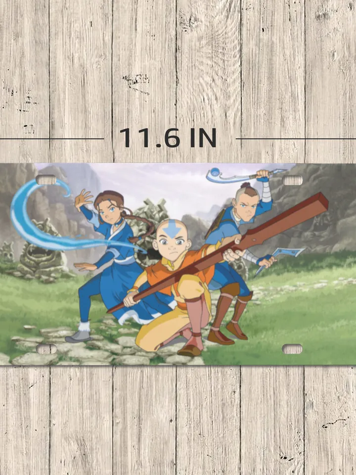 Avatar Last Airbender License Plate $24.97 | Buy online with delivery