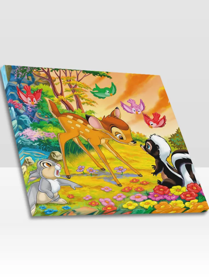 Bambi Frame Canvas, Wall Art Home Decor $24.00 | Buy online with delivery