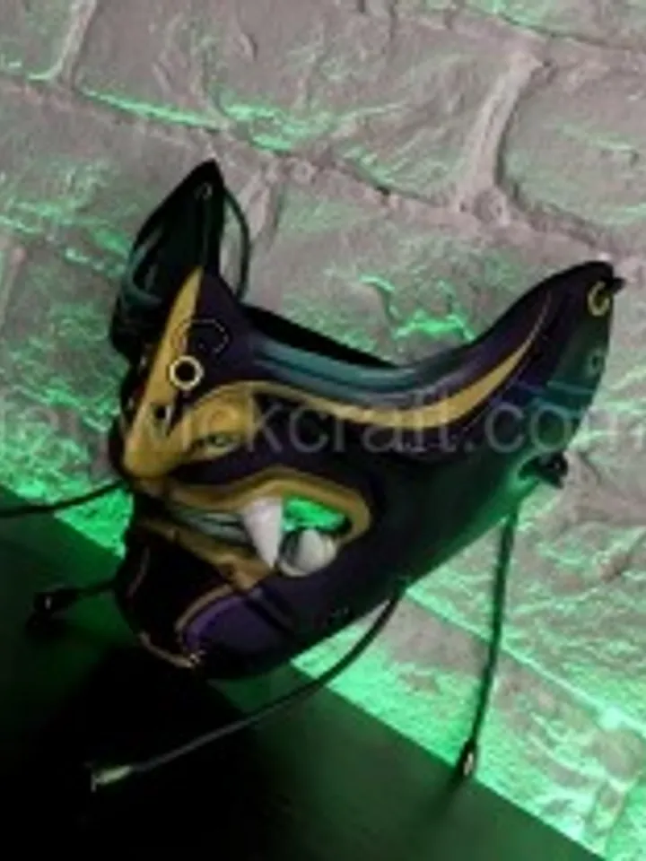 Cosplay / Purple - Japanese samurai half mask $230.00 | Buy online with ...