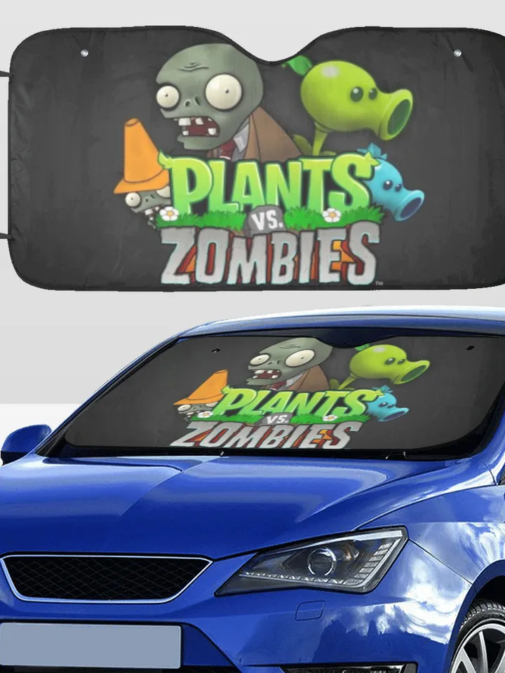 Plants VS Zombies Car SunShade $39.97 | Buy online with delivery