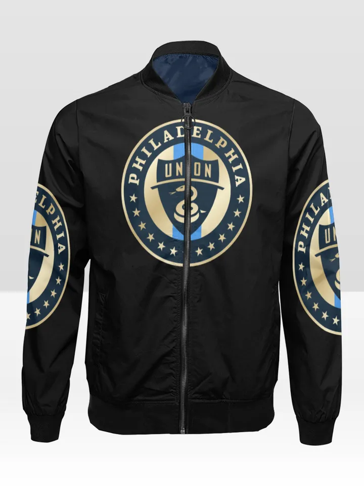 Philadelphia Union Bomber Jacket $102.00 | Buy online with delivery