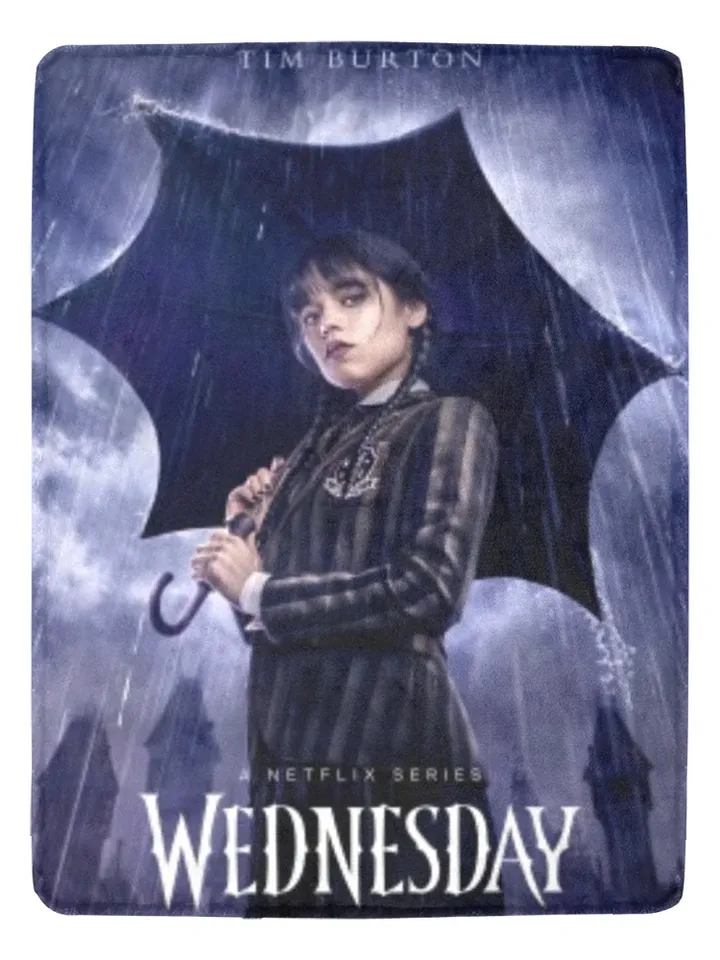 Wednesday Movie Poster Blanket Lightweight Soft Microfiber Fleece $42. ...