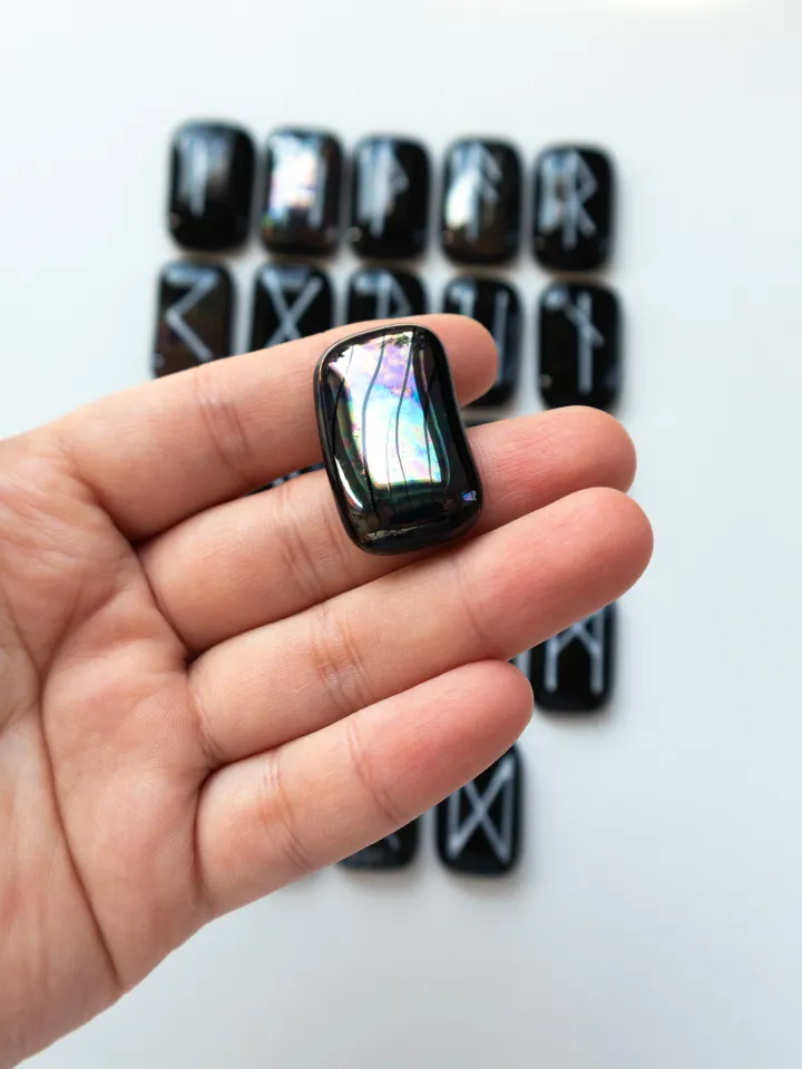 Runes set, Runes Stones, Divination Tools, Witchcraft Supplies and ...