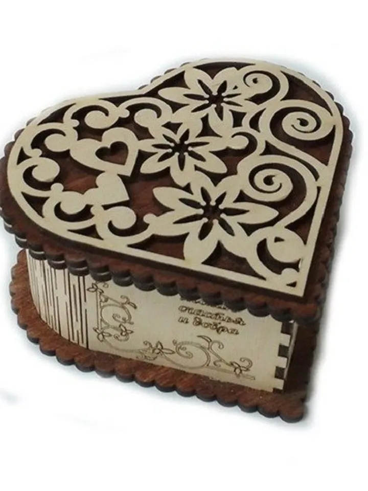 Digital Template Cnc Router Files Cnc Gift Box Files for Wood Laser Cut ...