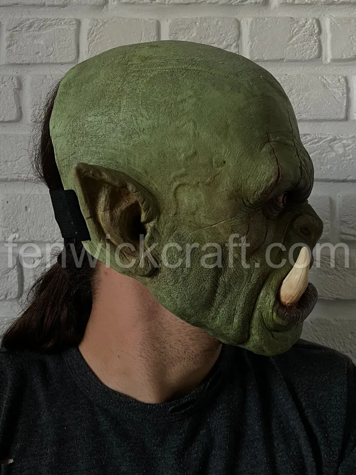 Green Orc - Cosplay Mask / World of Warcraft $470.00 | Buy online with ...