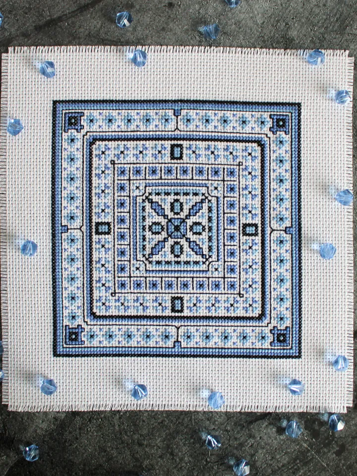 Cross stitch pattern Geometry, simple cross stitch chart PDF $5.00 ...
