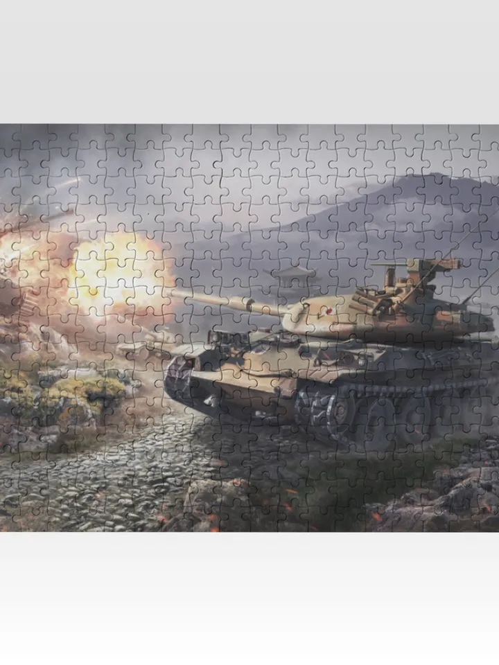 World of Tanks Jigsaw Puzzle Wooden $36.00 | Buy online with delivery