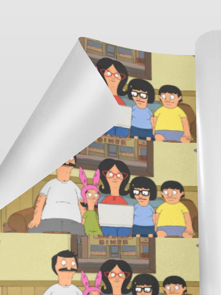 Bob's Burgers Gift Wrapping Paper 58"x 23" (1 Roll) $24.97 | Buy online with delivery