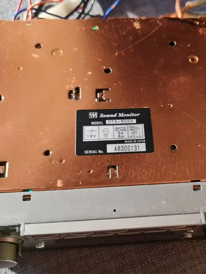 Sound Monitor DTA-500X Car Digital Tuner Amplifier Hi-End Class Old ...