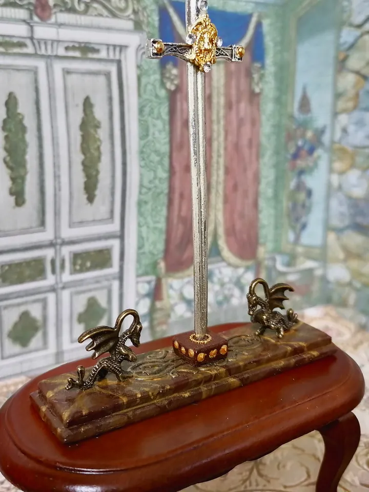 The sword on the stand. Collection weapon.1:12 scale. $28.00 | Buy ...