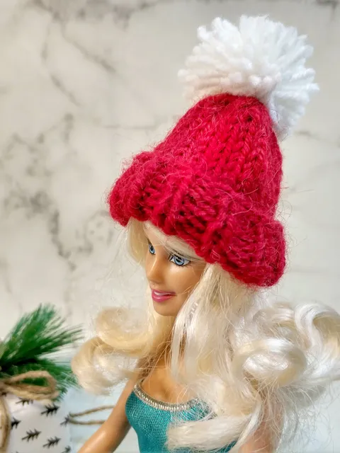 Knit Hats for Barbie doll Knitting pattern PDF $6.00 | Buy online with ...