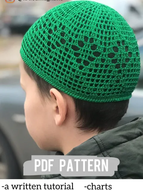 Topi cap PDF crochet pattern $4.40 | Buy online with delivery