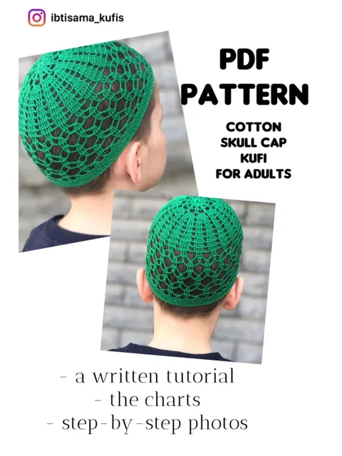 Topi cap PDF crochet pattern $4.40 | Buy online with delivery