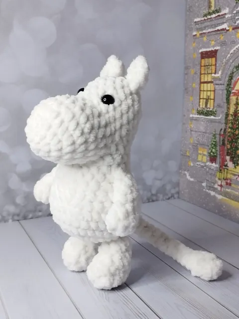 PDF PATTERN crochet Moomin soft toy, moomintroll, amigurumi stuffed toy ...