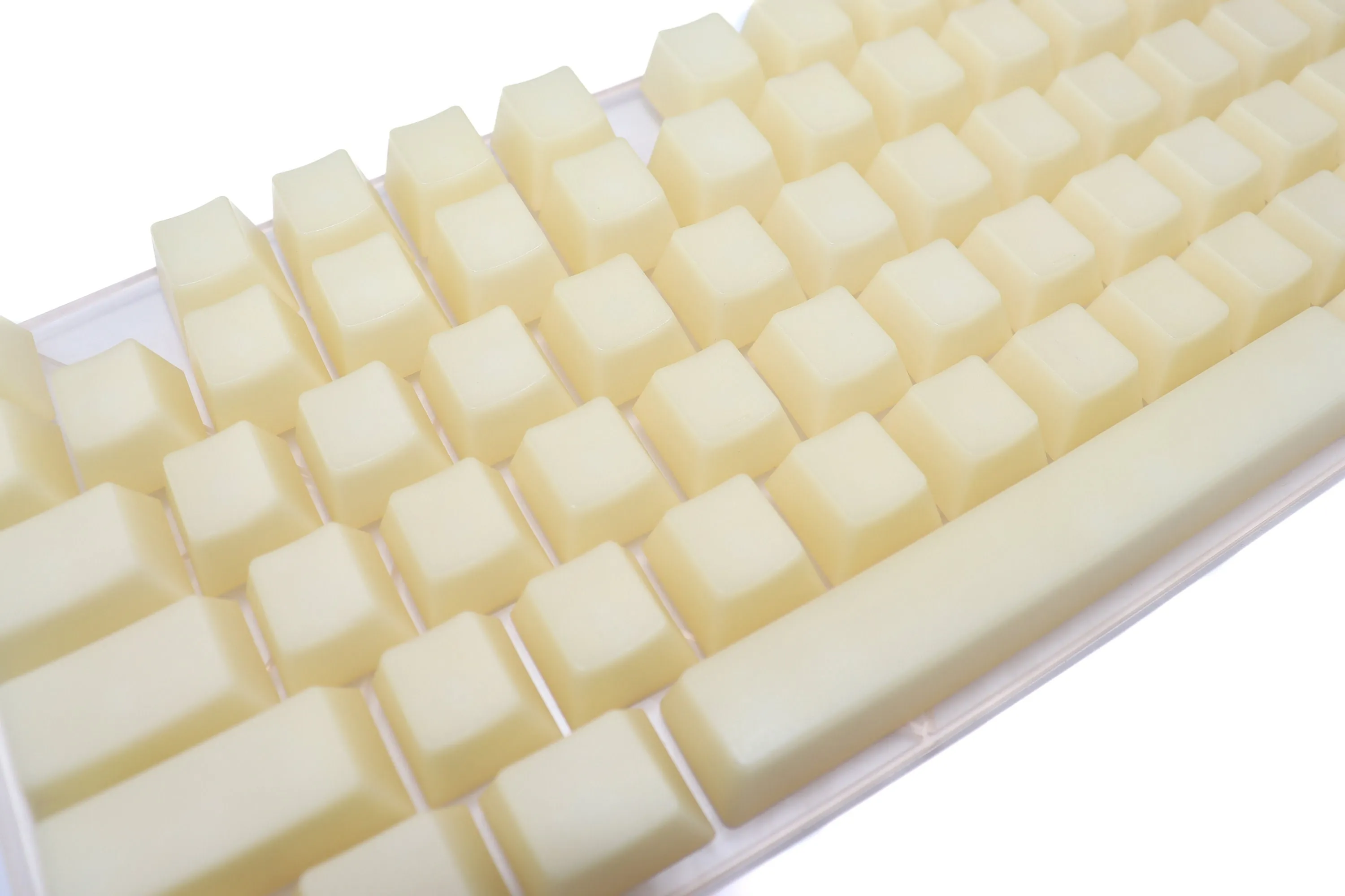 Jelly POM Keycaps POM Jelly Butter Keycaps Yellow Keycaps keyboard ...