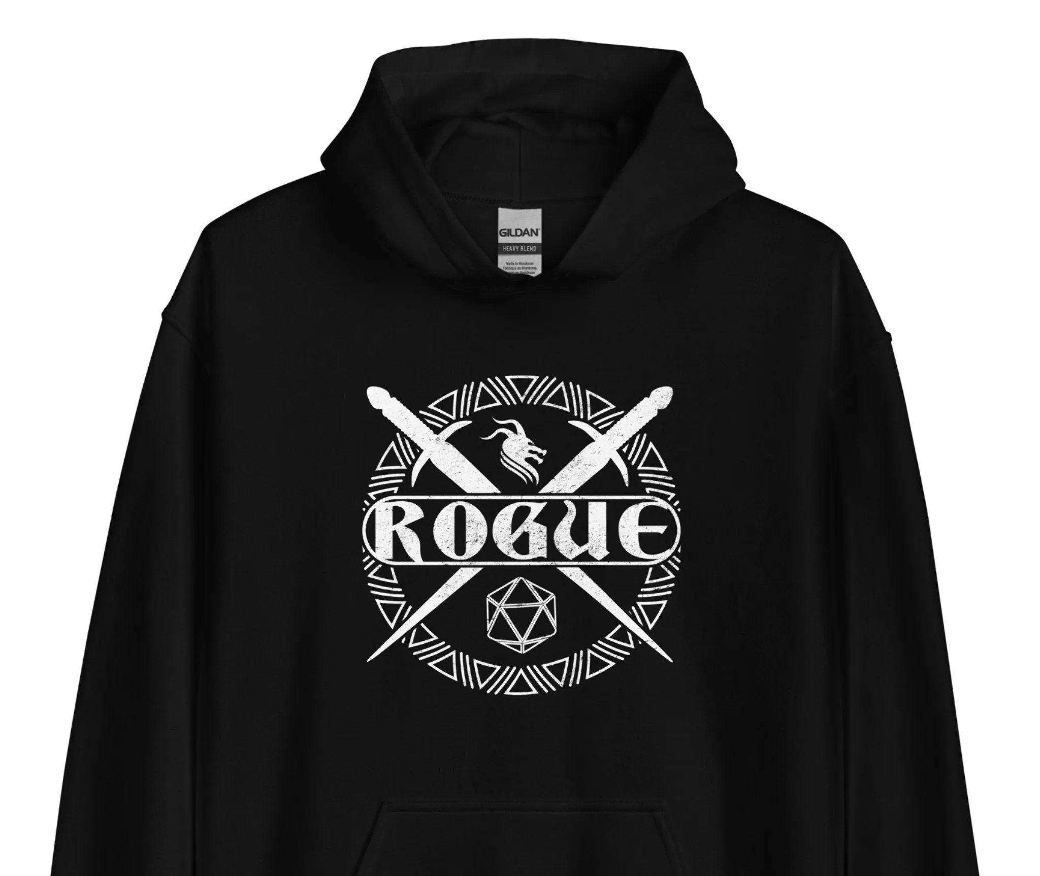 Rogue Roleplaying Hoodie | DnD Inspired Sweatshirt, War Gaming Shirt ...