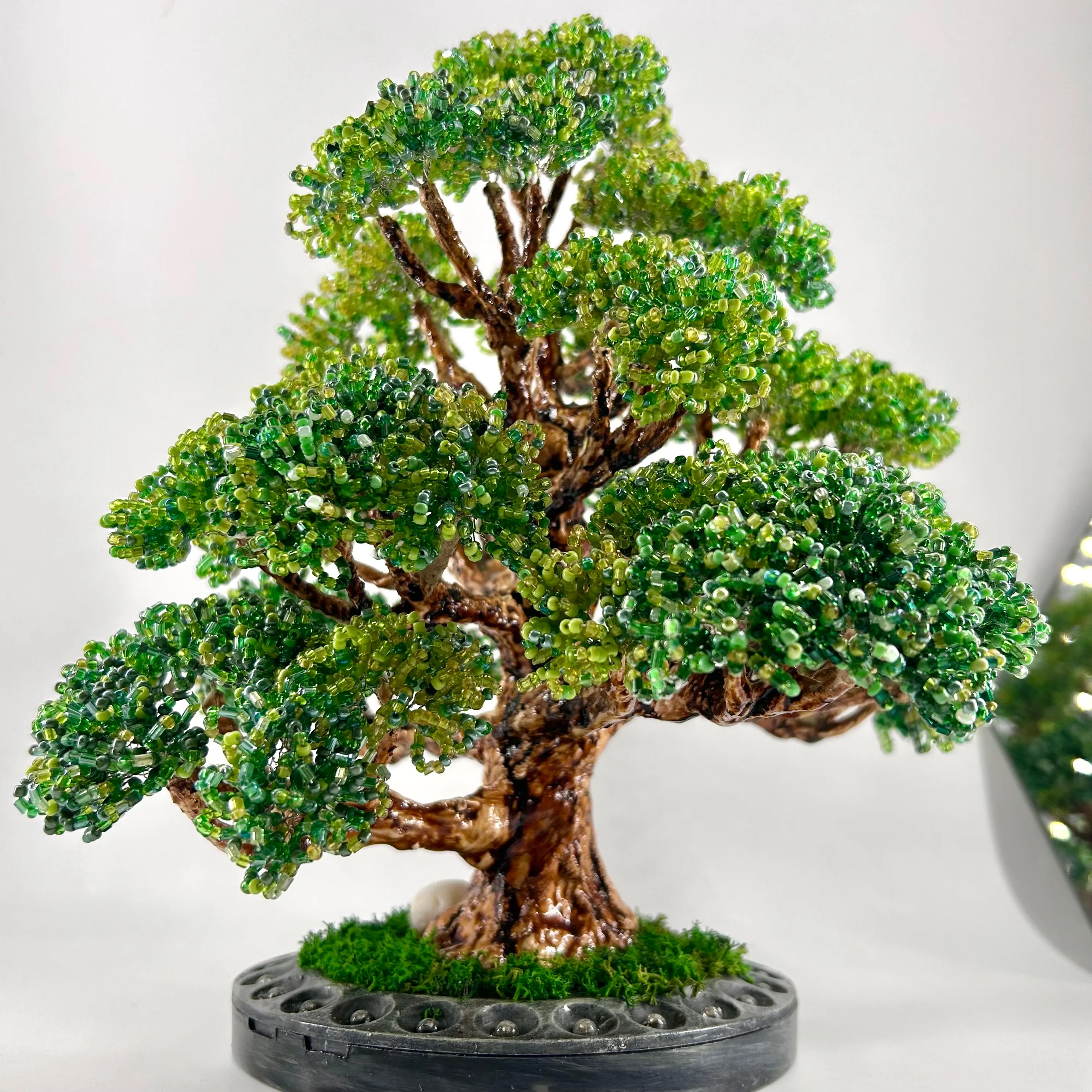 Beaded lamp tree with replaceable batteries $299.00 | Buy online with ...