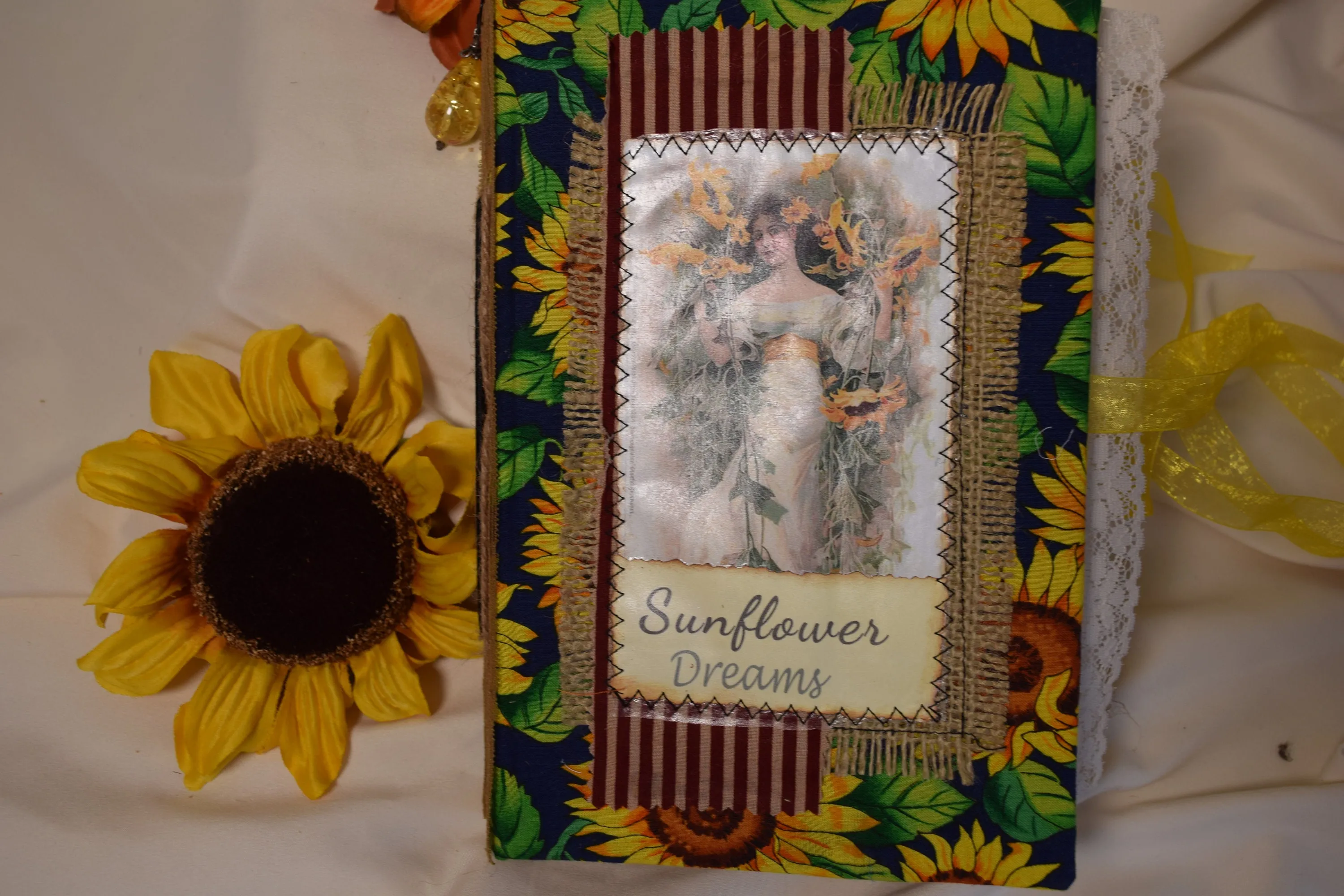 Junk Journal "Sunflower Dreams"- Sunflower Themed Journal- Sunflower ...