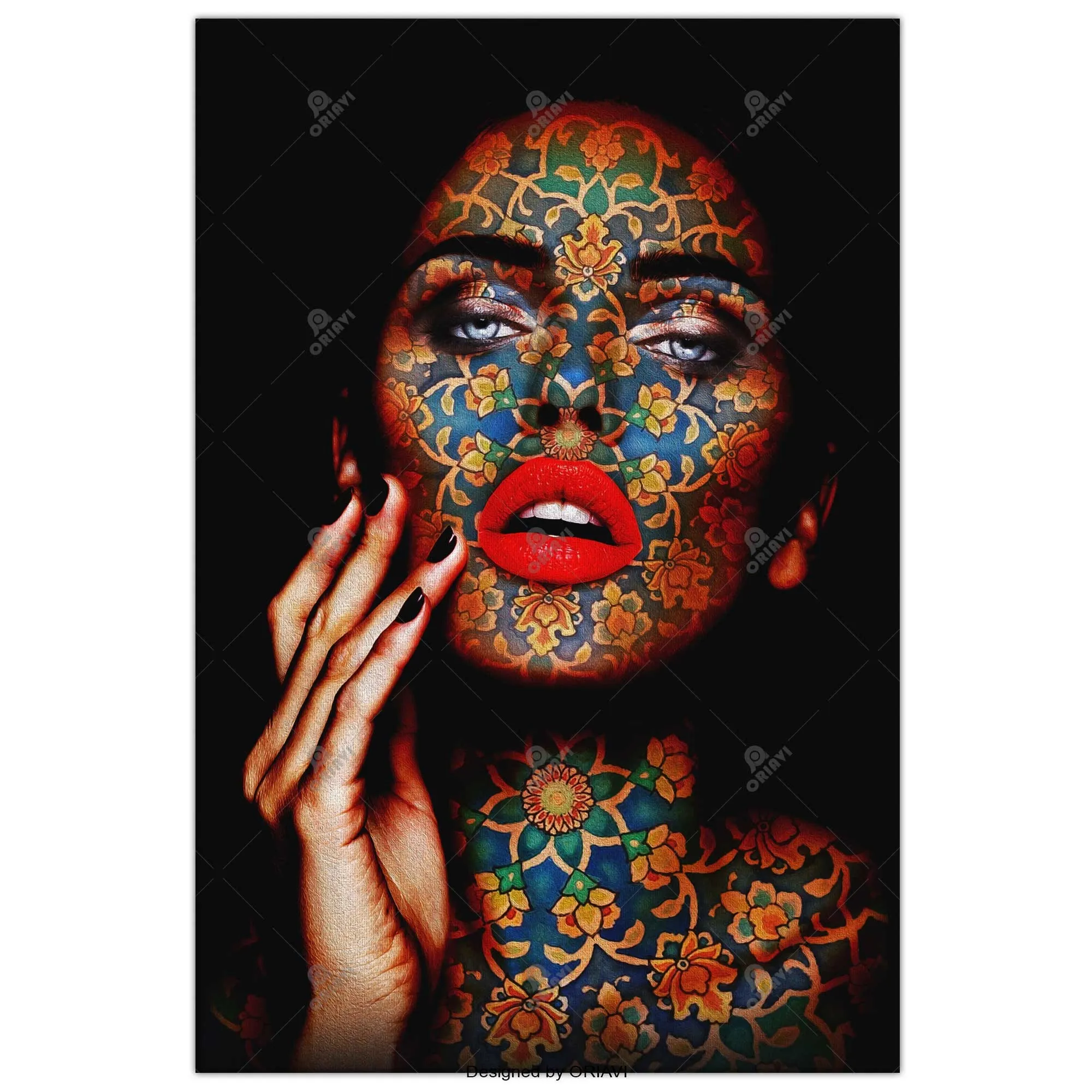 Lovely Face | Persian Wall Art | Persian Calligraphy Wall Art ...