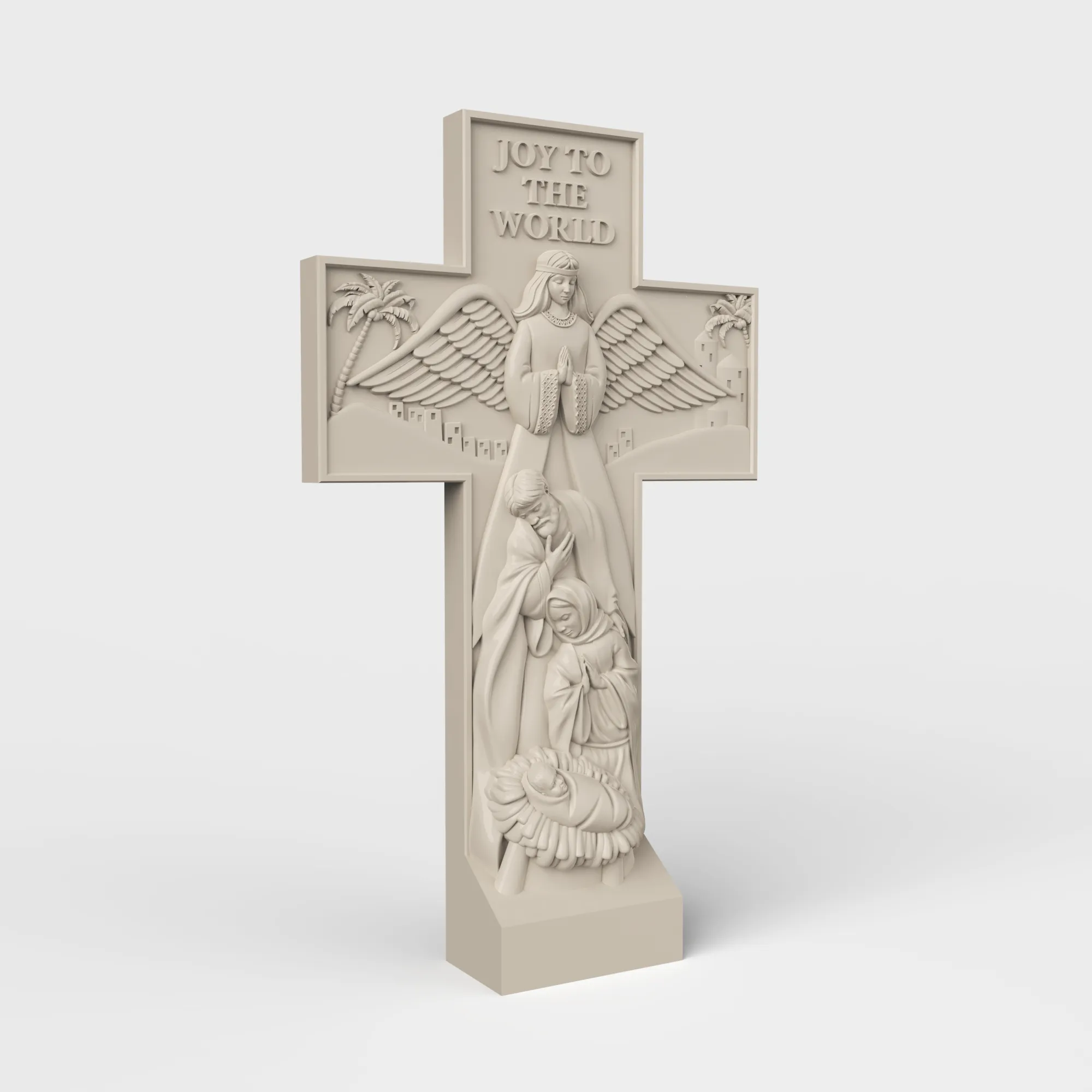 3D Model STL CNC Router file 3dprint Christmas Nativity scene $11.00 ...