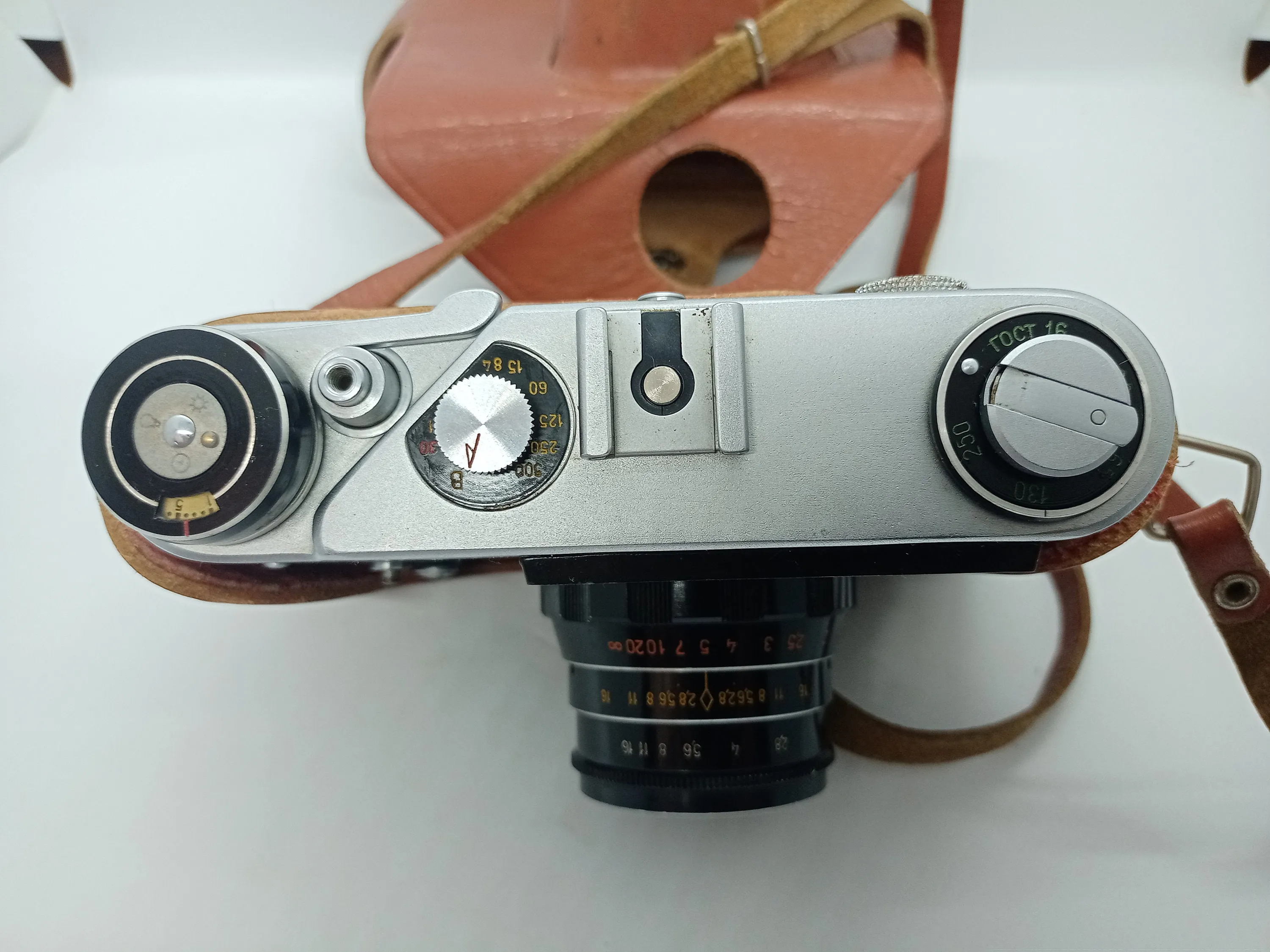 Russian SOVIET CAMERA FED 5v Rangefinder camera 80s with lens Industar ...