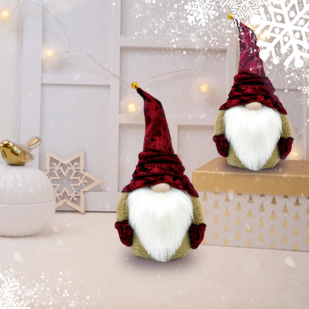 Christmas Gnome Video Tutorial step by step Toy Handmade Norwegian ...