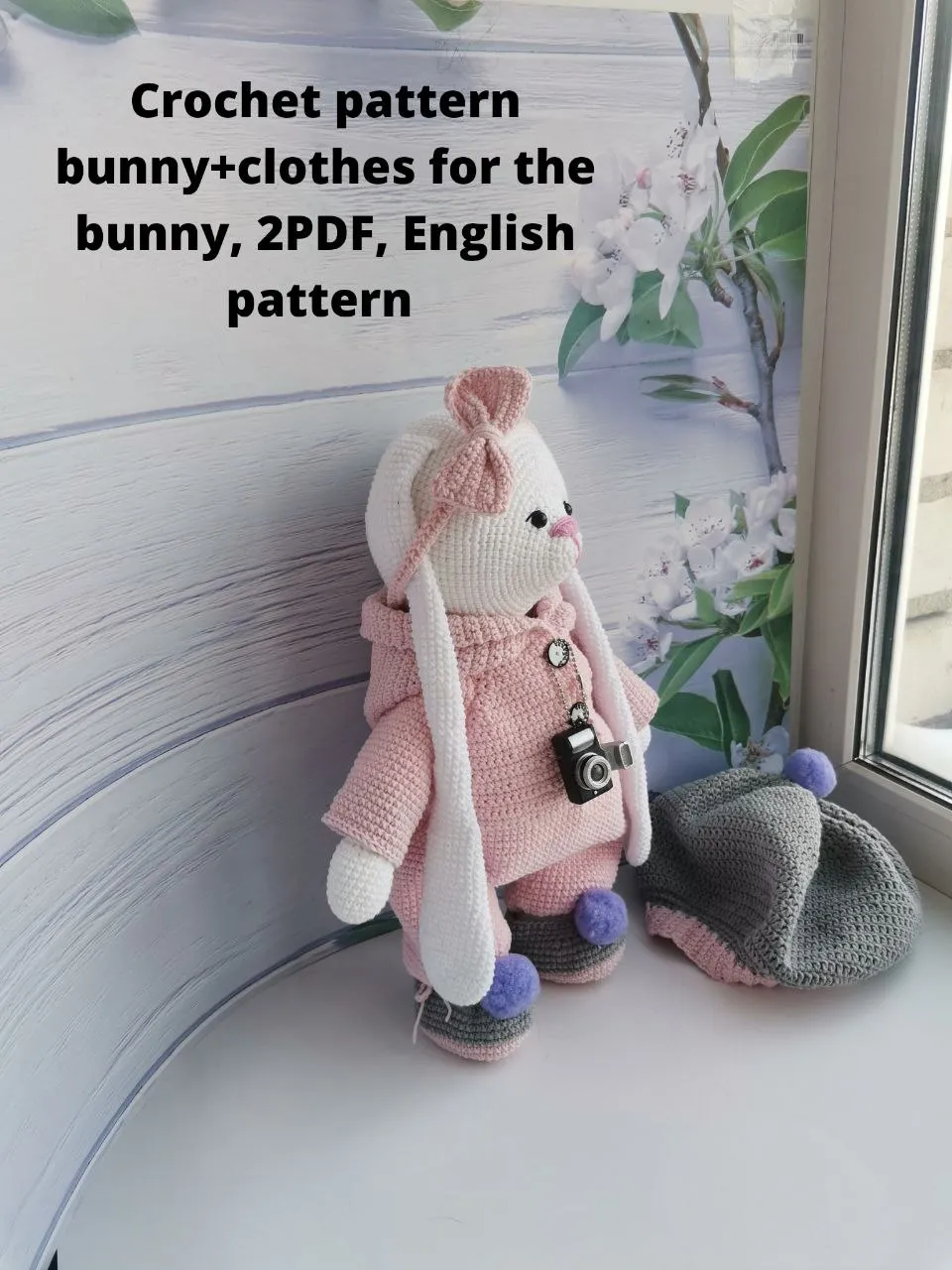 BUNNY crochet pattern 2 PDF Crochet rabbit doll pattern. crochet ...