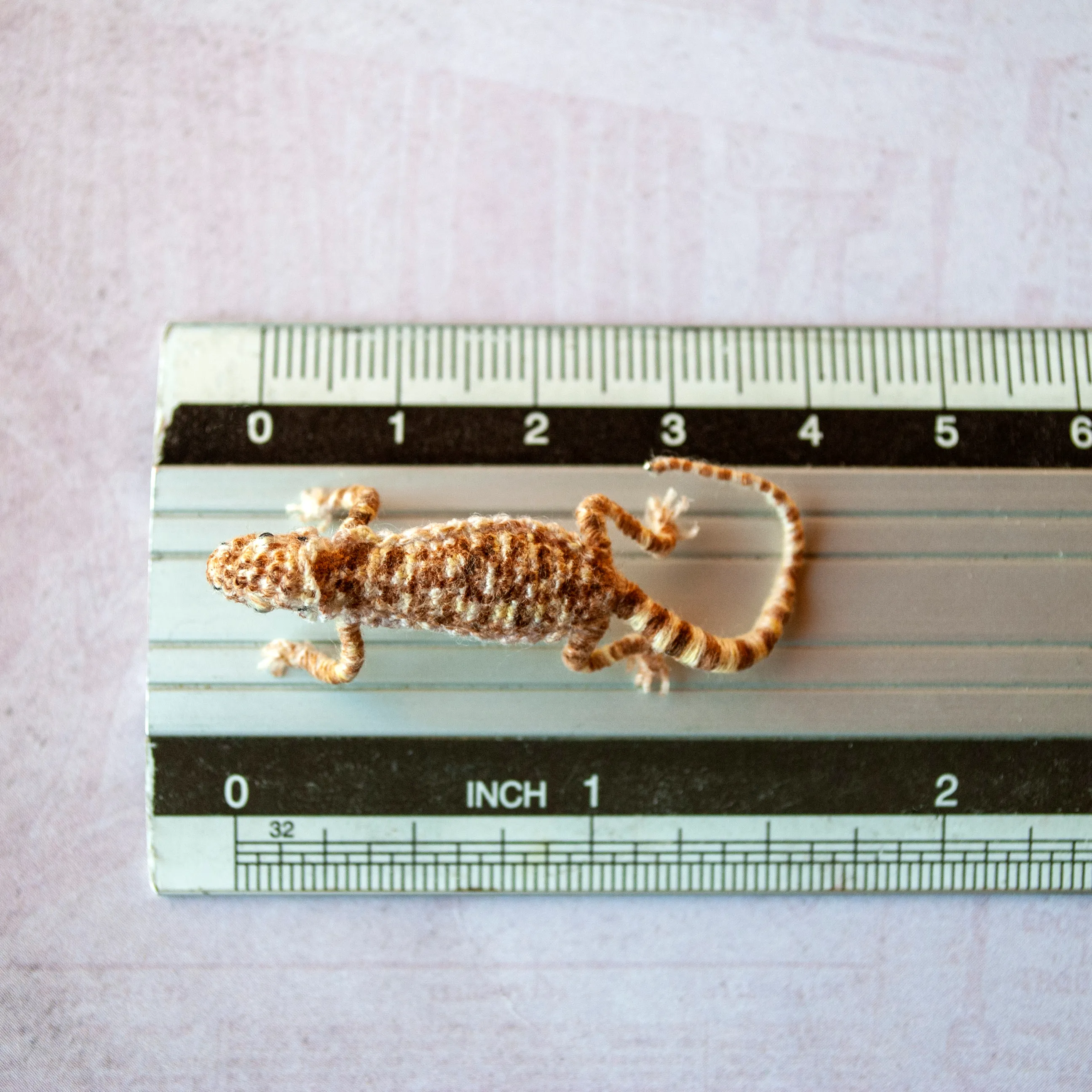 Bearded Dragon miniature, Tiny teeny handmade reptile lizard pet, Agama ...