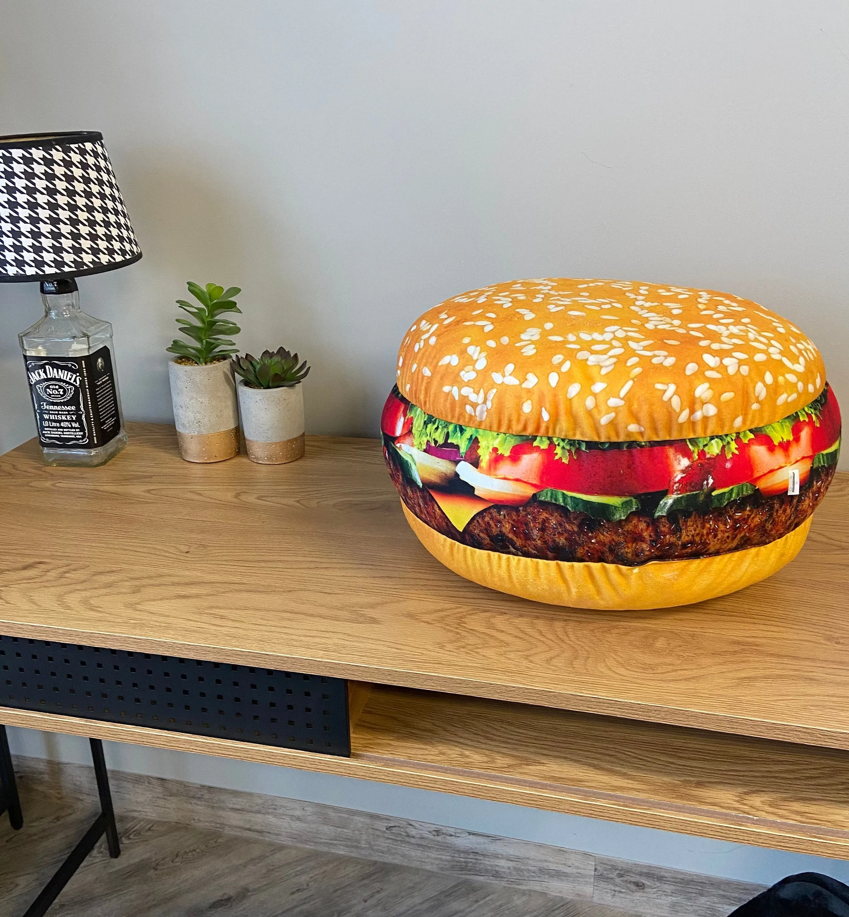Burger Pillow / Burger / Hamburger / food Cushion / Cheeseburger pillow ...