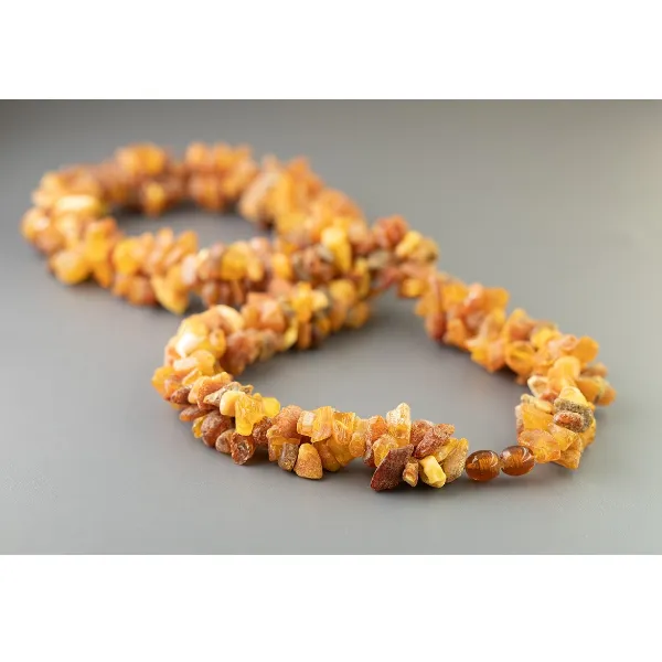 Amber Necklace Adult Healing Raw Natural Amber Stone Necklace Baltic ...