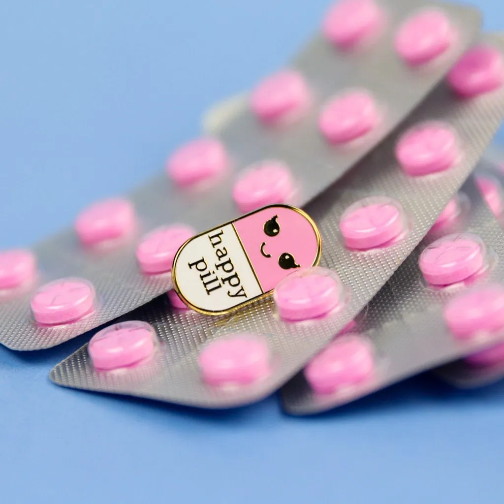 Pharmacy pin happy pill enamel pin is a great med student gift. Also ...