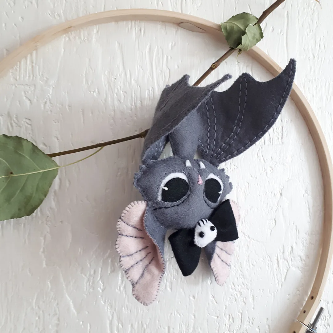 Bat plush pattern , Halloween decorations bats , Halloween tiered tray ...