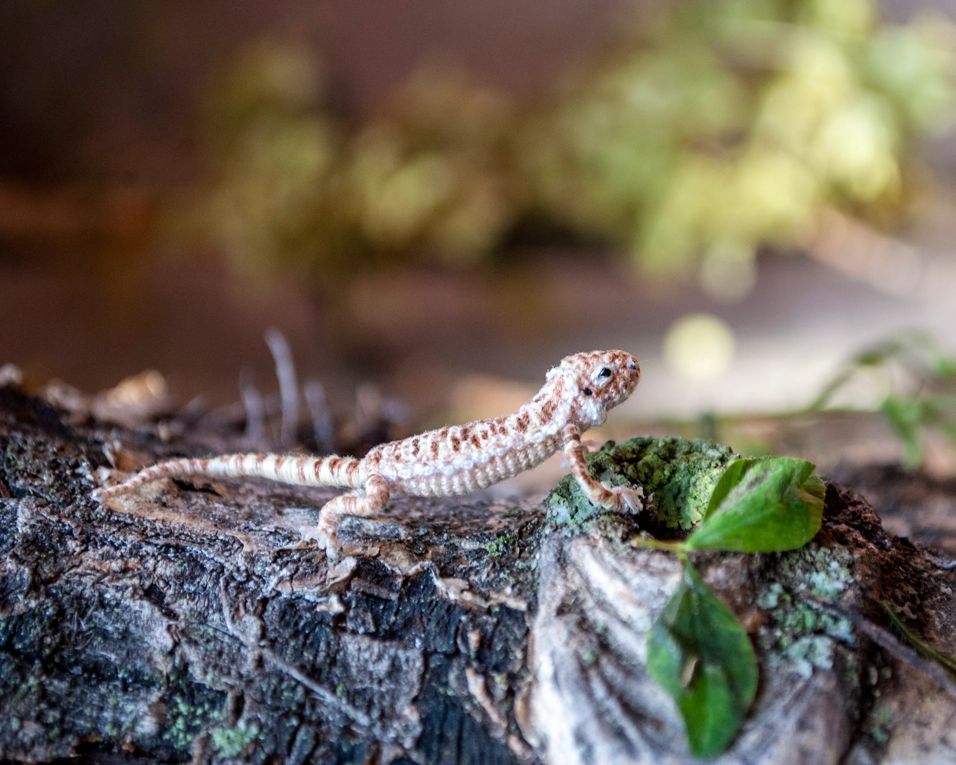 Bearded Dragon miniature, Tiny teeny handmade reptile lizard pet, Agama ...
