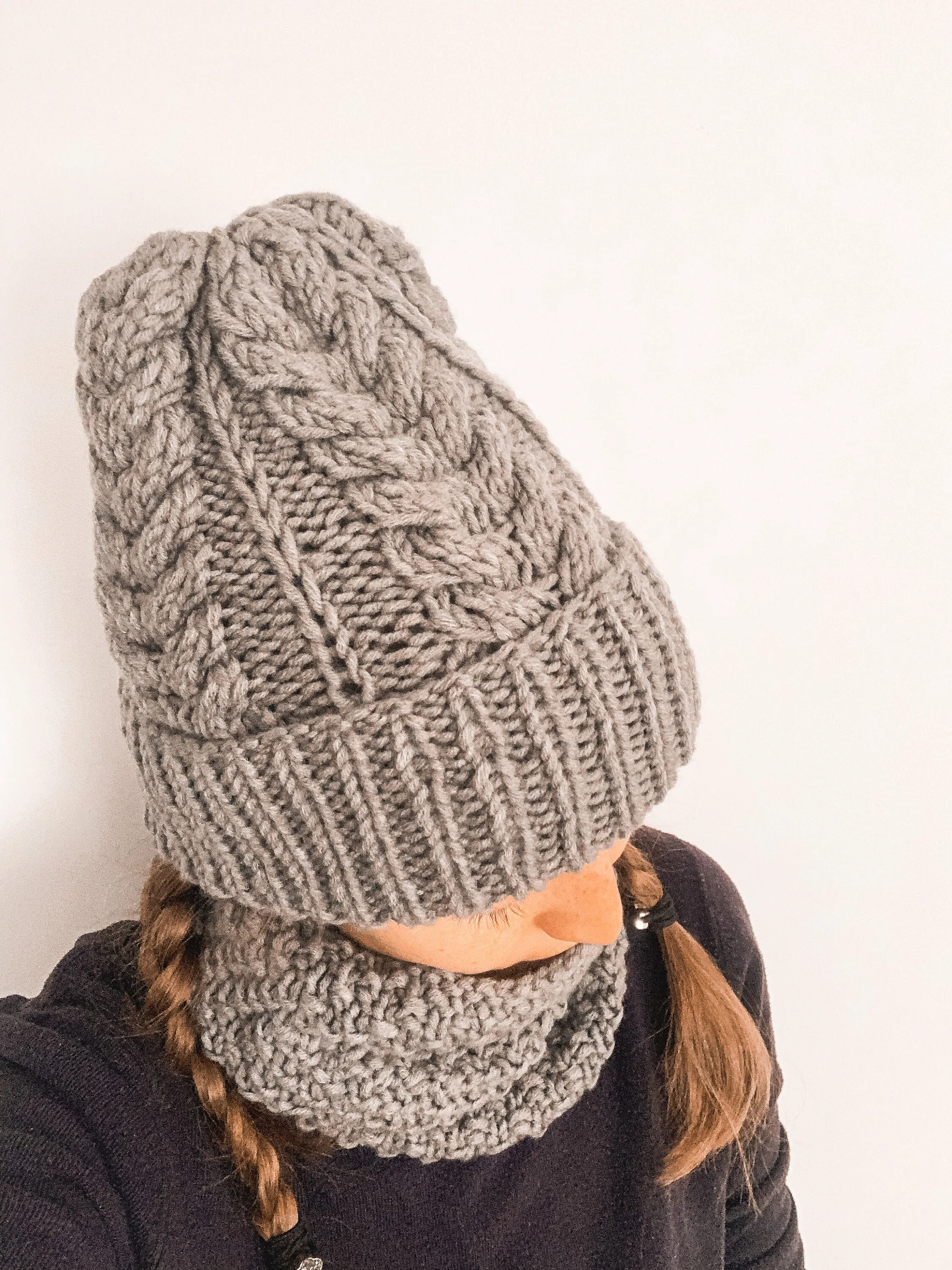 Knit hat women,Hat and scarf set, Wool knitted accessory, Winter scarf ...